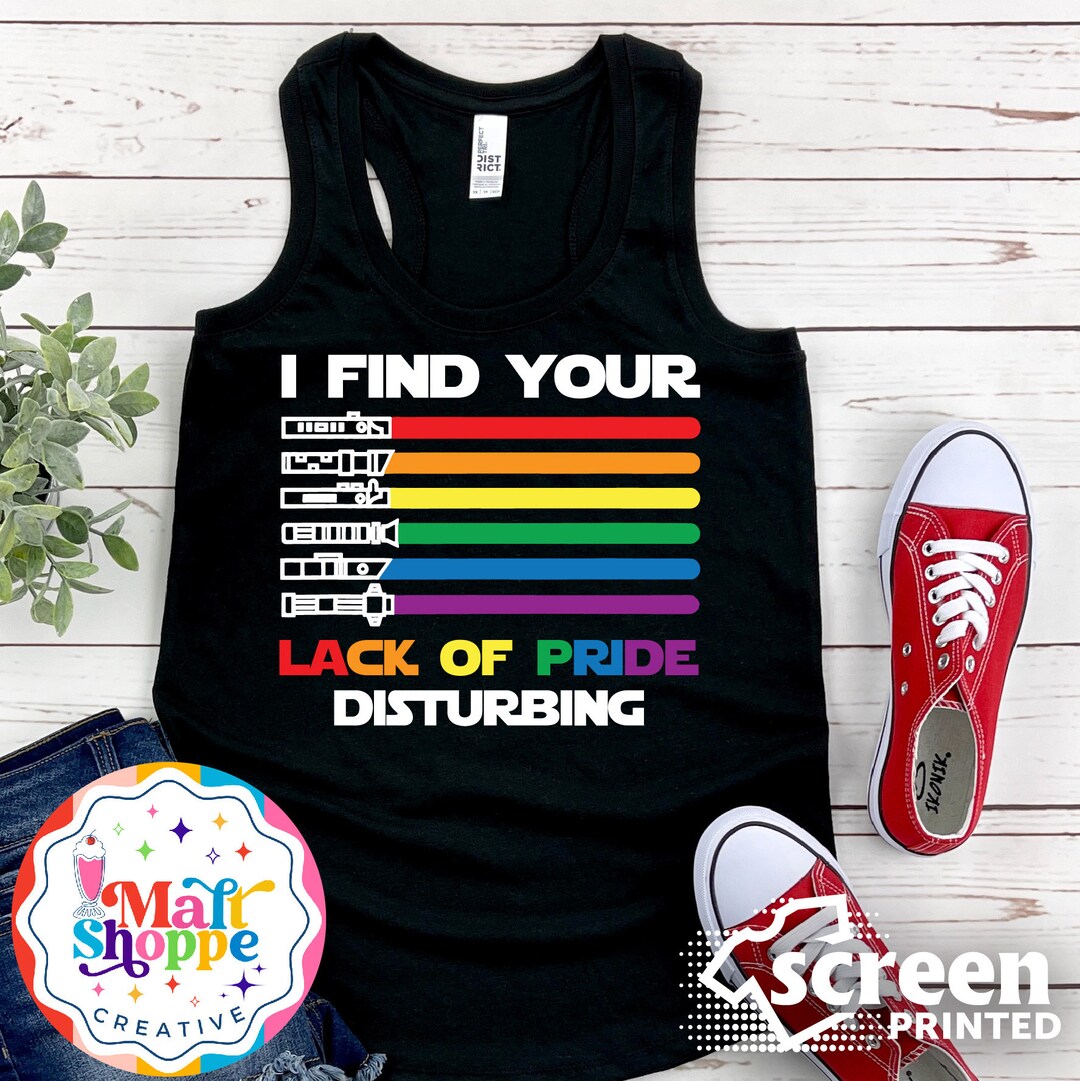 MALT SHOPPE Pride Star Wars Lack of Pride Disturbing LGBTQIA+ Gay Days ...