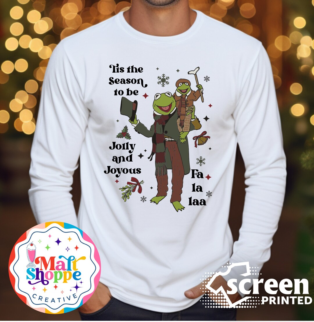 Muppet Christmas Carol Shirt: Kermit & Tiny Tim, One More Sleep - Etsy