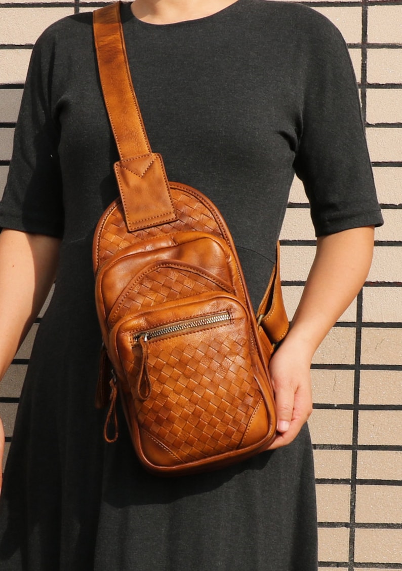 New Leather Sling Bag Sling Bag Womens Shoulder Bag Etsy