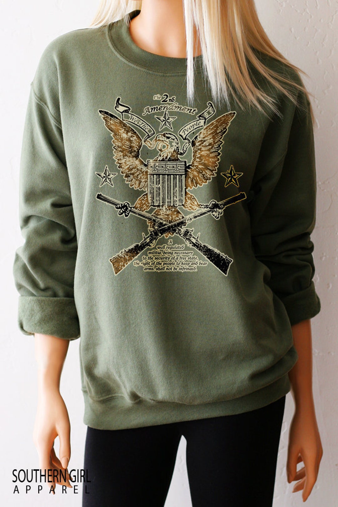 2nd Amendment Sweatshirt - Classic Fit for Men or Women Available With ...