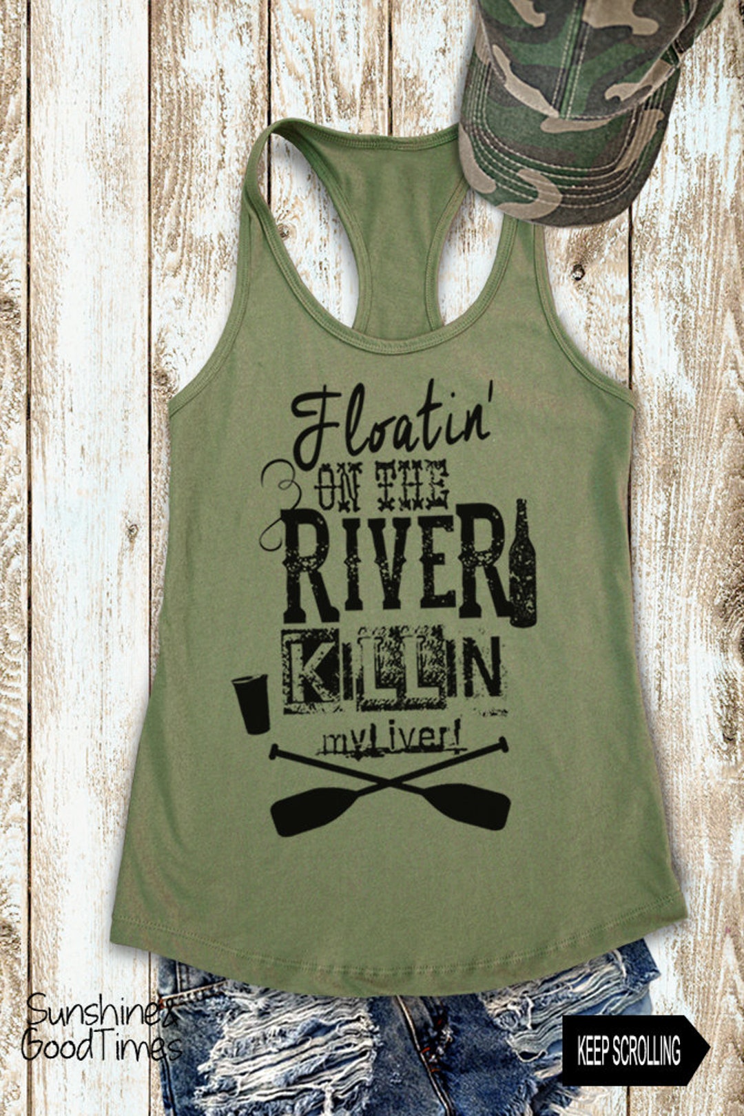 River Shirts. Floating on the River. River Float. Vacation Tanks. River ...