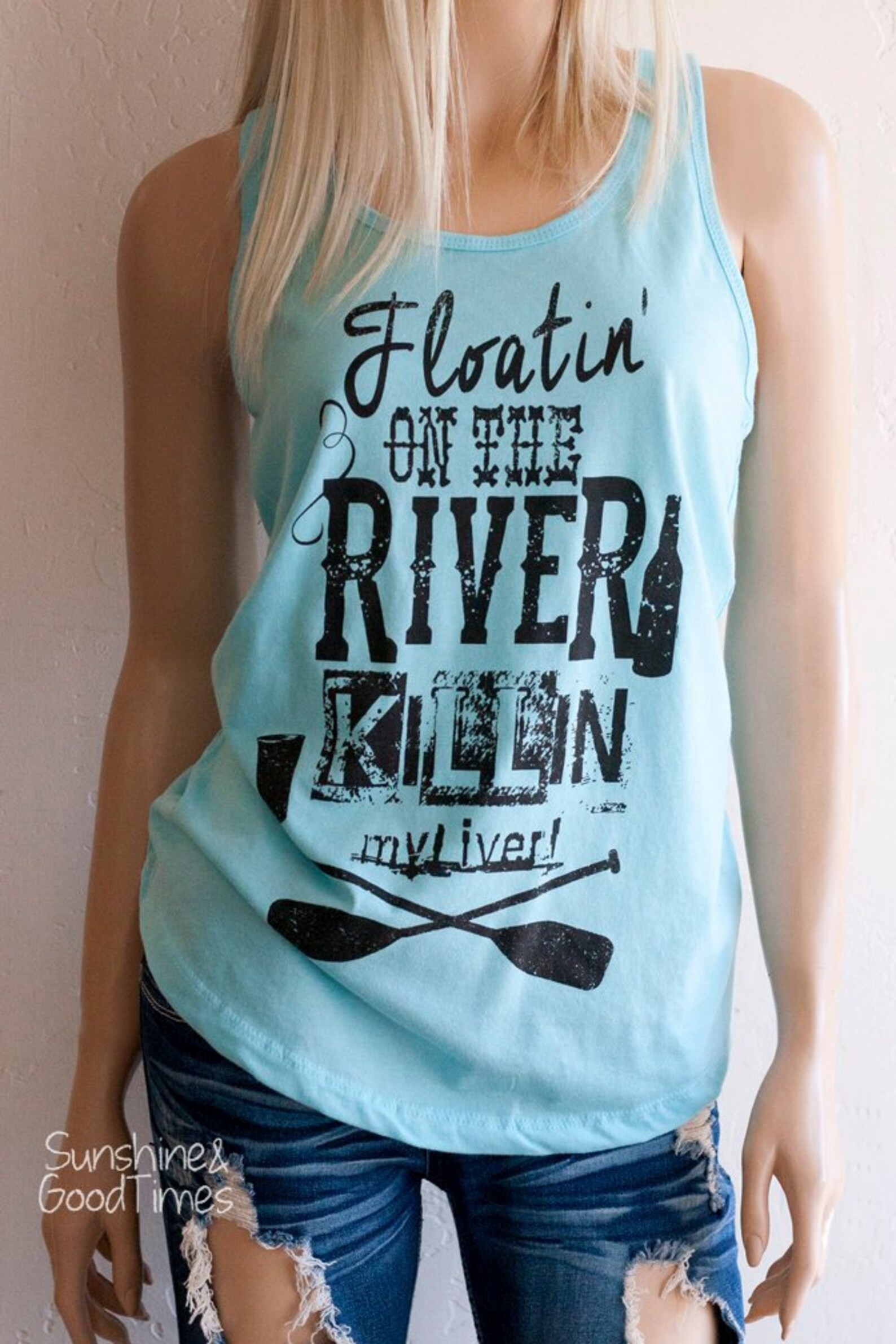 River Shirts. Floating on the River. River Float. Vacation - Etsy