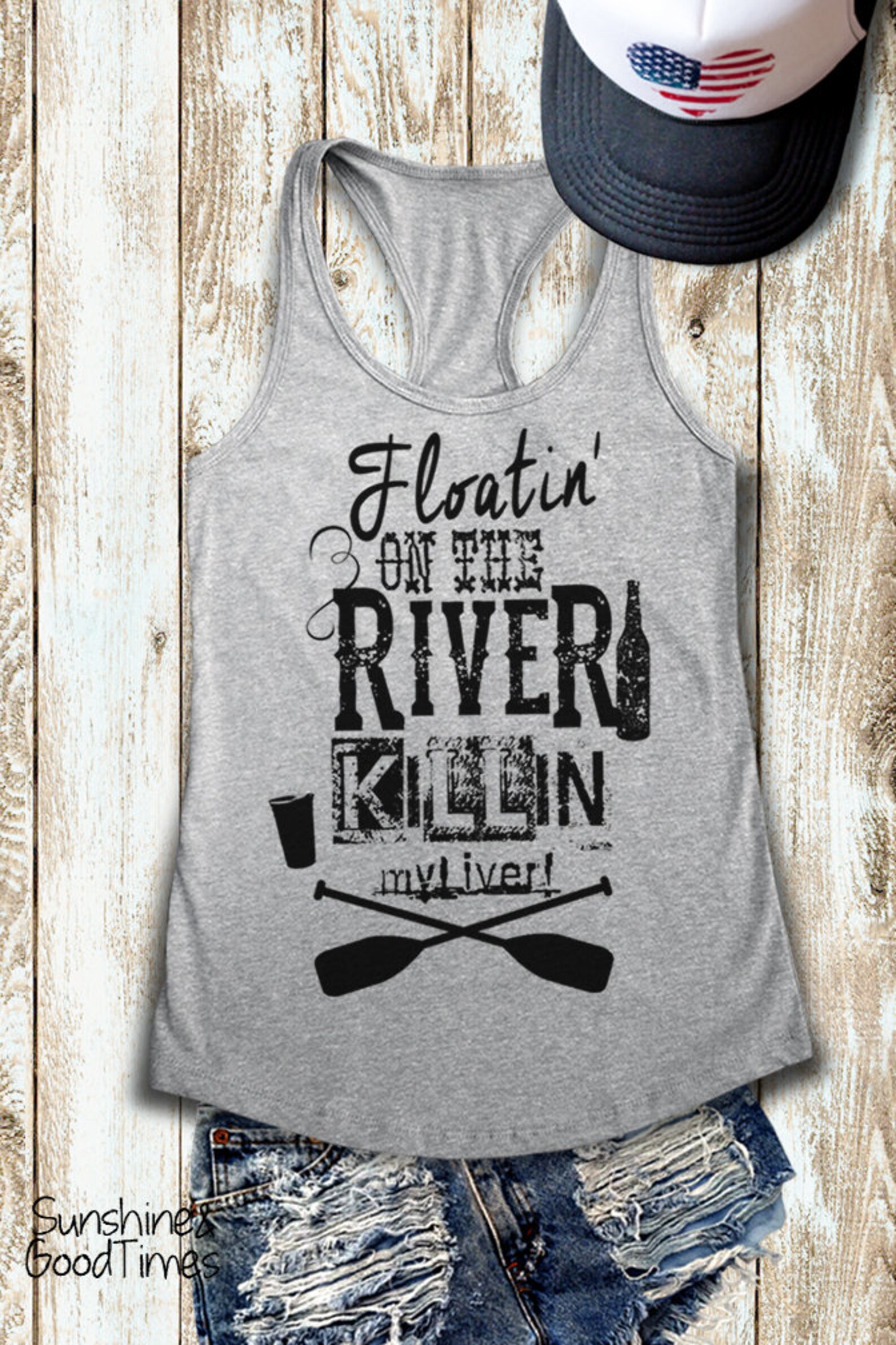 River Shirts. Floating on the River. River Float. Vacation - Etsy
