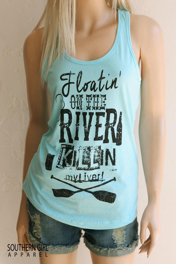 River Shirts. Floating On the River. River Float. Vacation | Etsy