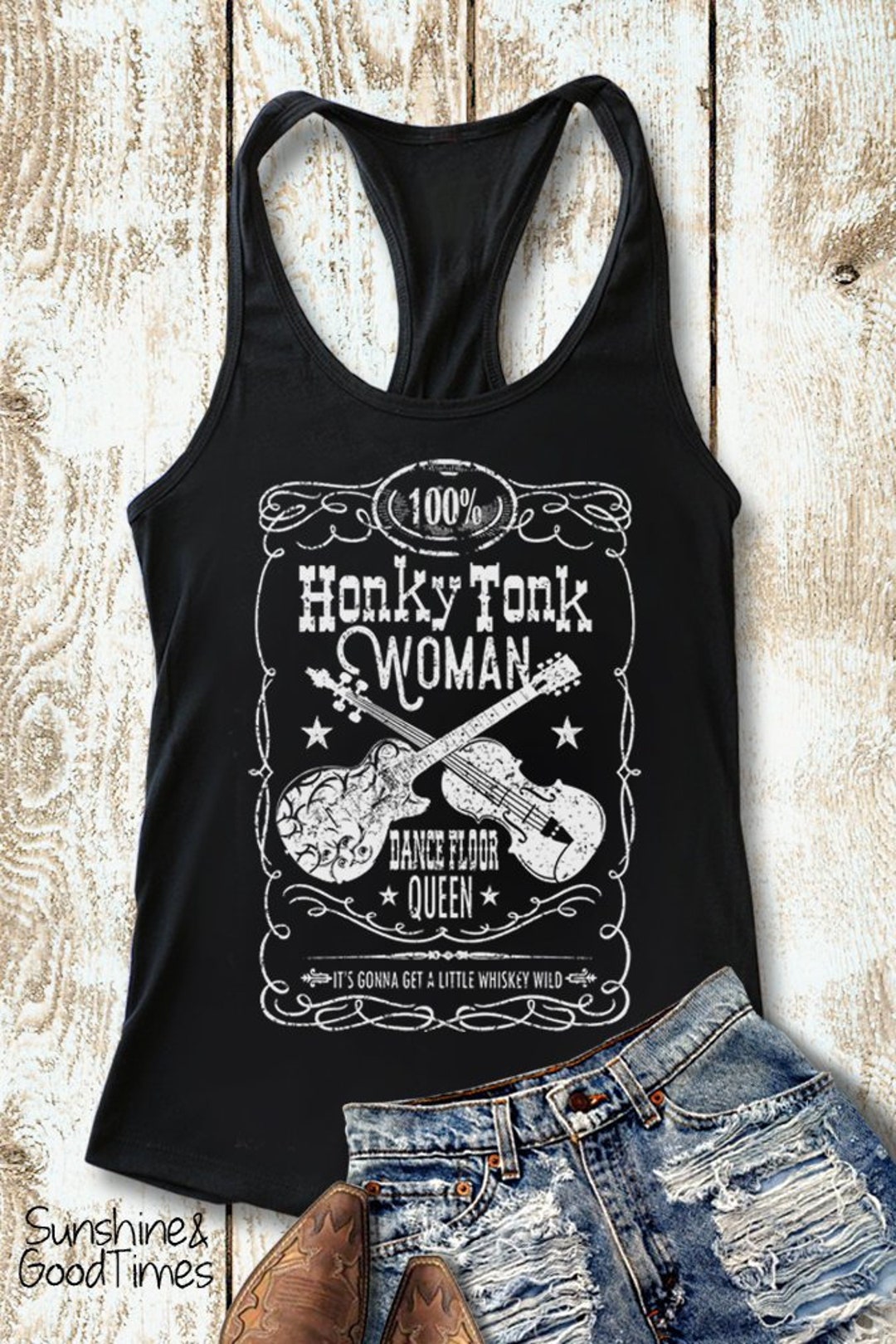 Music Shirt. Honky Tonk Shirt. Country Concert Tee. Women's Racerback ...