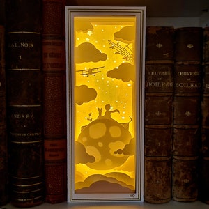 The Little Prince Shadow Box Book Nook 2 SIZES Beautiful LED | Etsy