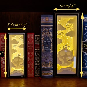 The Little Prince Shadow Box Book Nook 2 SIZES Beautiful LED | Etsy