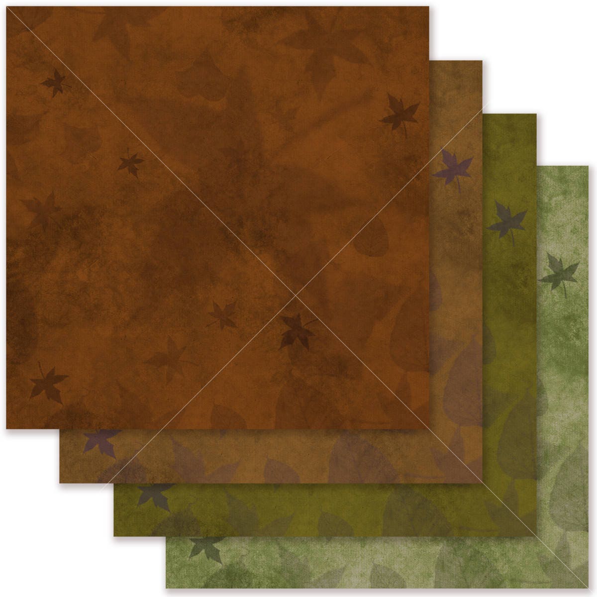 Autumn Background Papers With an Grungy Look. Fall Season - Etsy