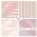 Rose Gold Glitter Digital Papers, Shiny Blush Pink Metallic Page, Glam ...