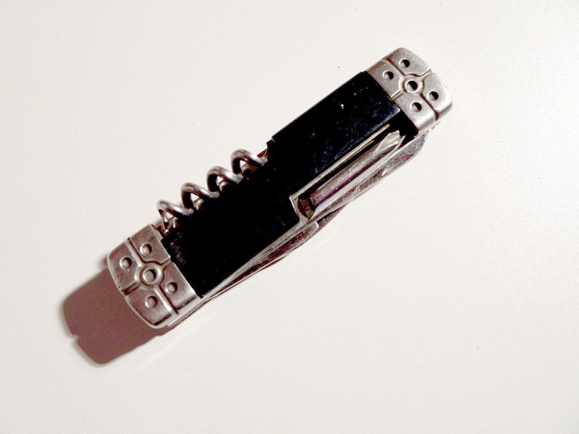Vintage Multi Function Pocket Knife . Total Advertising French - Etsy