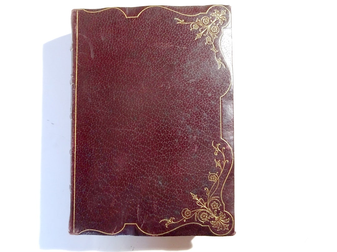 Antique 1902 French Leather Cover Missal Book. “the Holy Eucharist ...