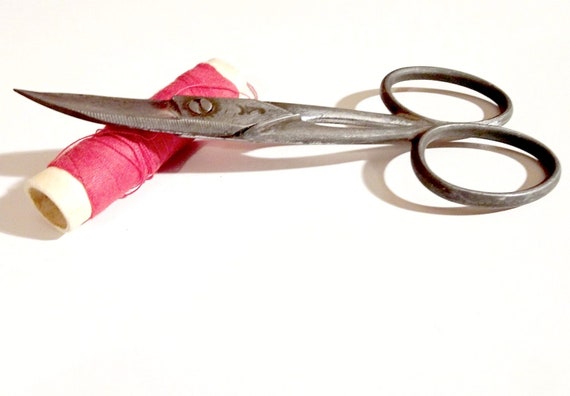 Vintage French Embroidery Curved Scissors. Small Needlework | Etsy