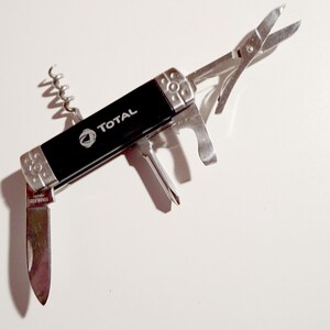 Vintage Multi Function Pocket Knife. Total Advertising French Multi ...