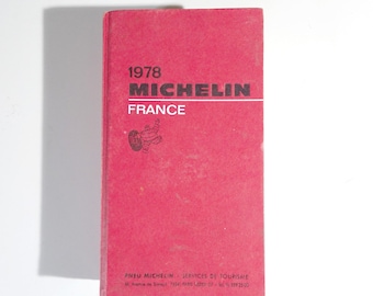 Michelin Guide Book - Etsy