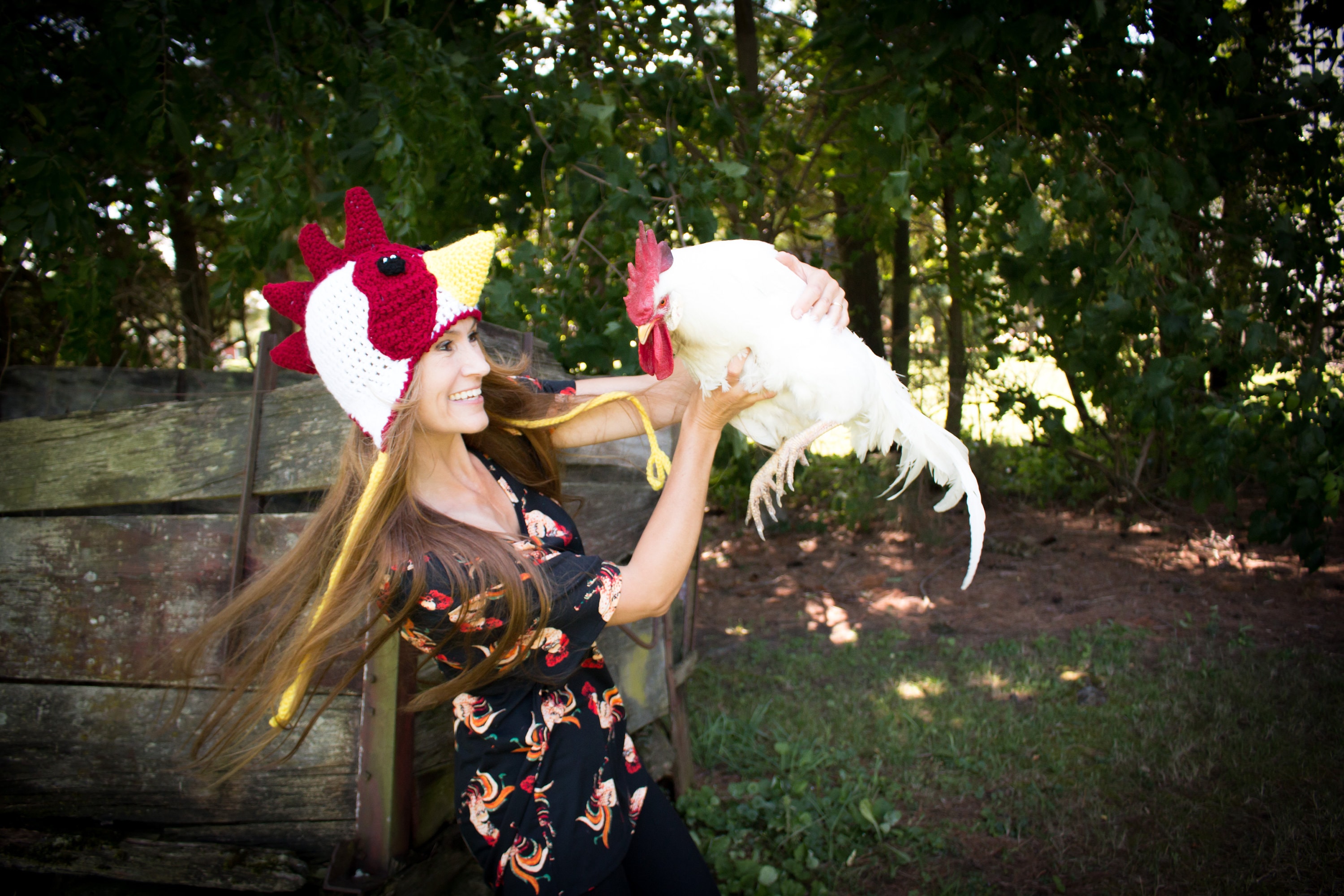 Rooster Hat Crochet PATTERN DIGITAL PDF Chicken Hat Pattern | Etsy Canada
