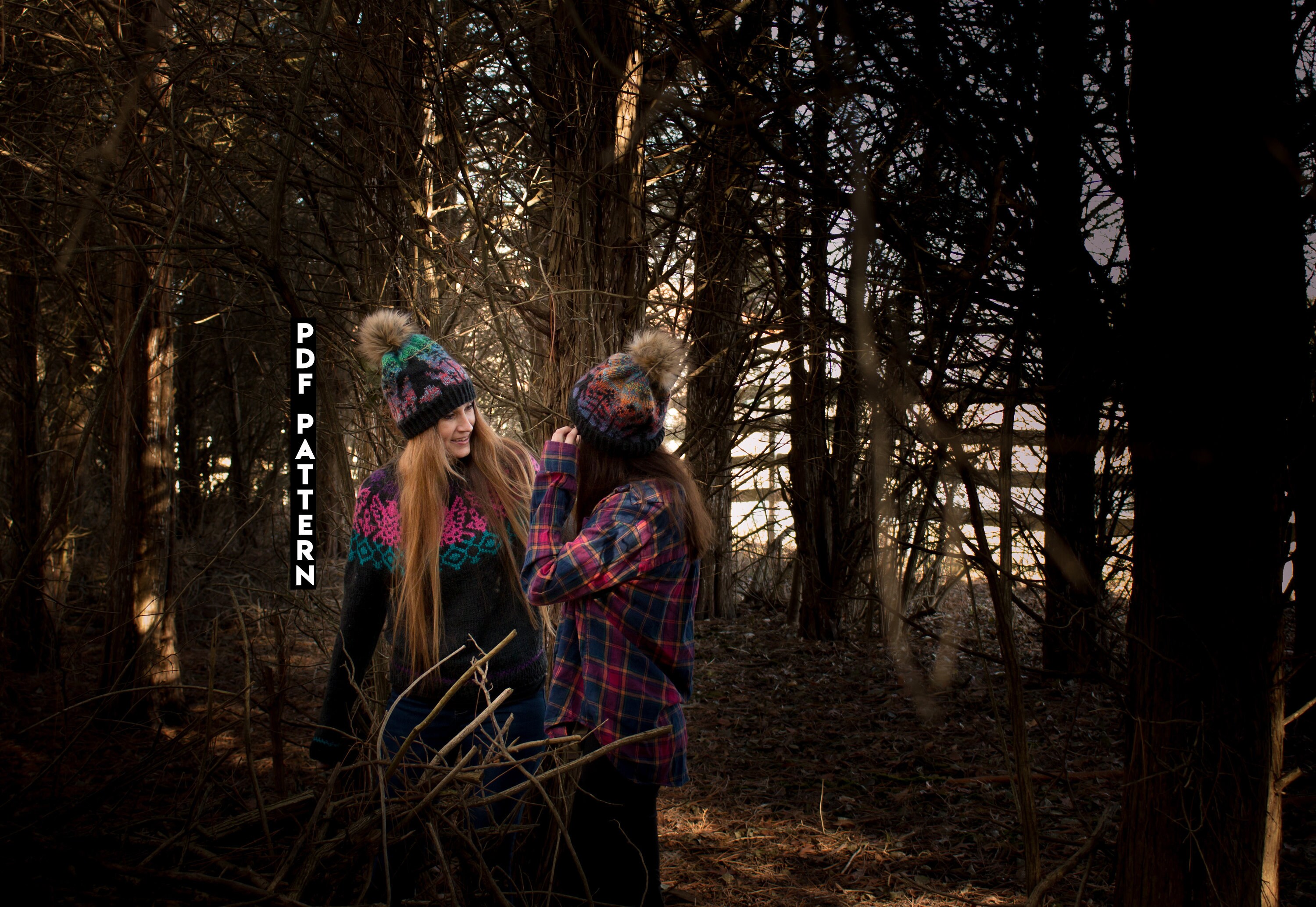 Knit PDF All Sass and No Squatch Sasquatch Bigfoot Hat PATTERN ONLY ...