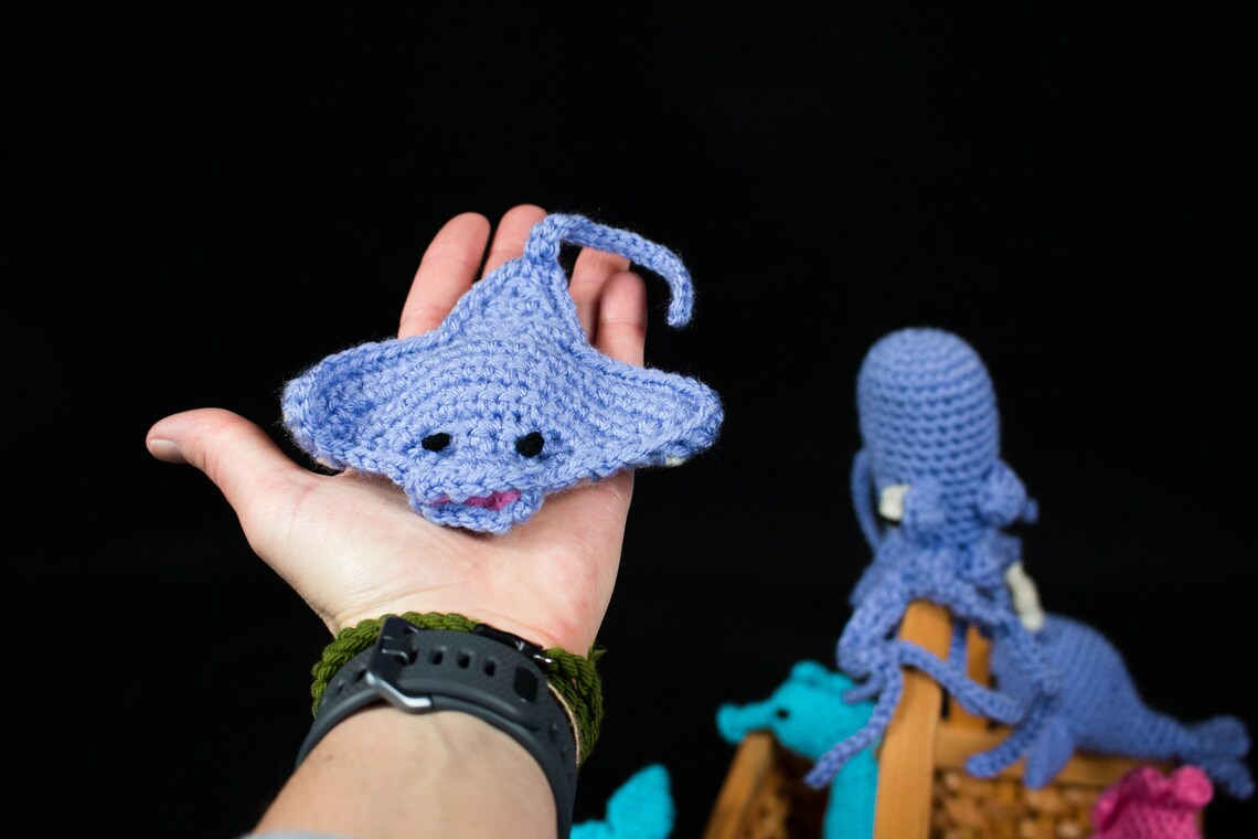 Crochet Pattern Creatures of the Sea PDF DIGITAL DOWNLOAD, Narwhal ...