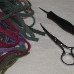 CUTTING Service...have Your Wool Cut Into Strips for Rug Hooking, Cut ...