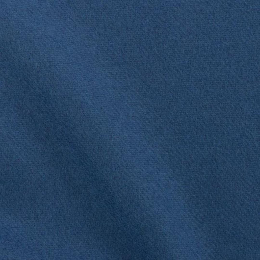Dorr Solid BRADFORD BLUE #5319 (medium Blue), Mill-dyed 100 Percent Wool Fabric, Felted/fulled ...