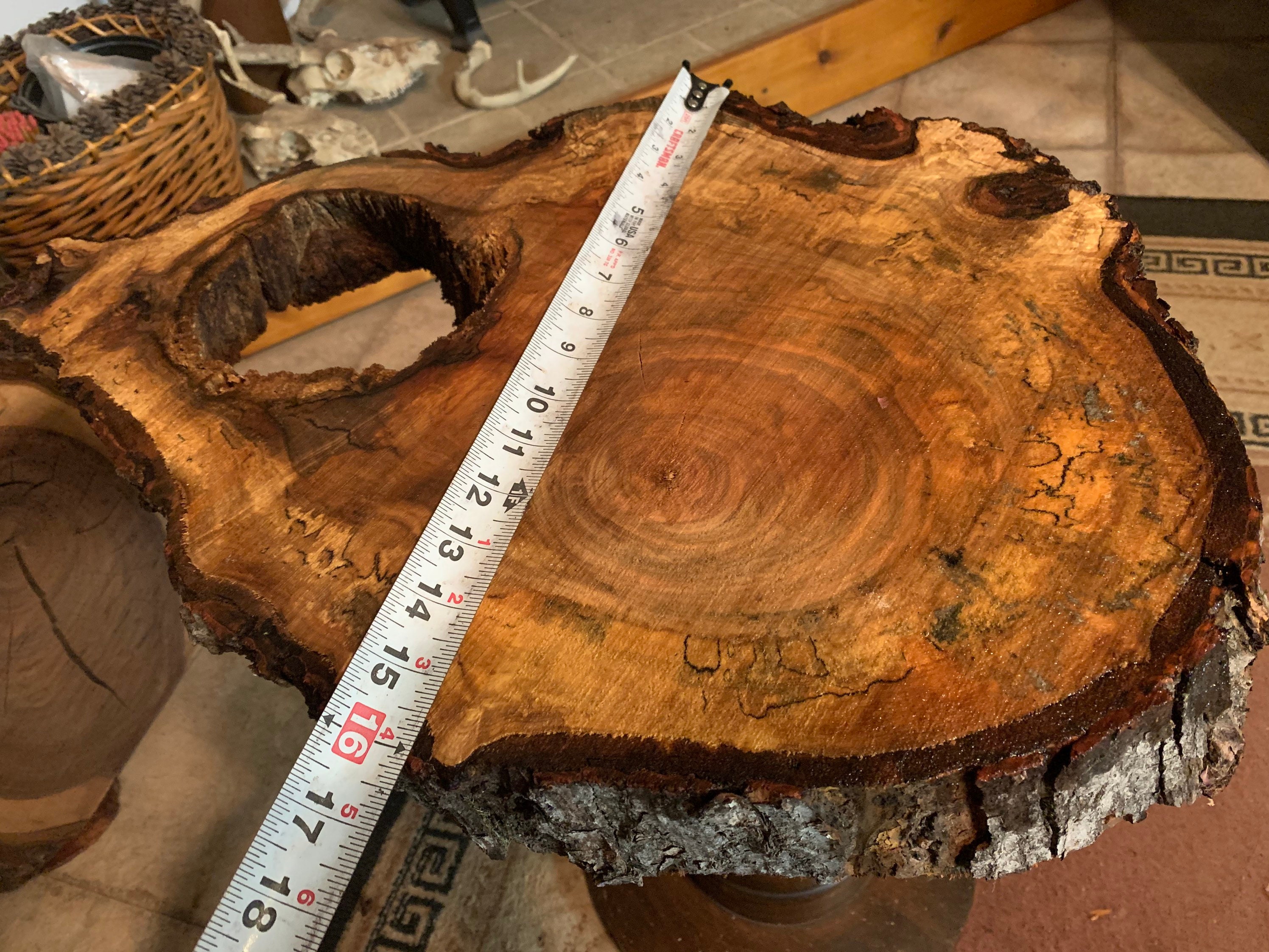 Materials Woodworking & Carpentry Home & Hobby J&R Spalted Live Edge ...