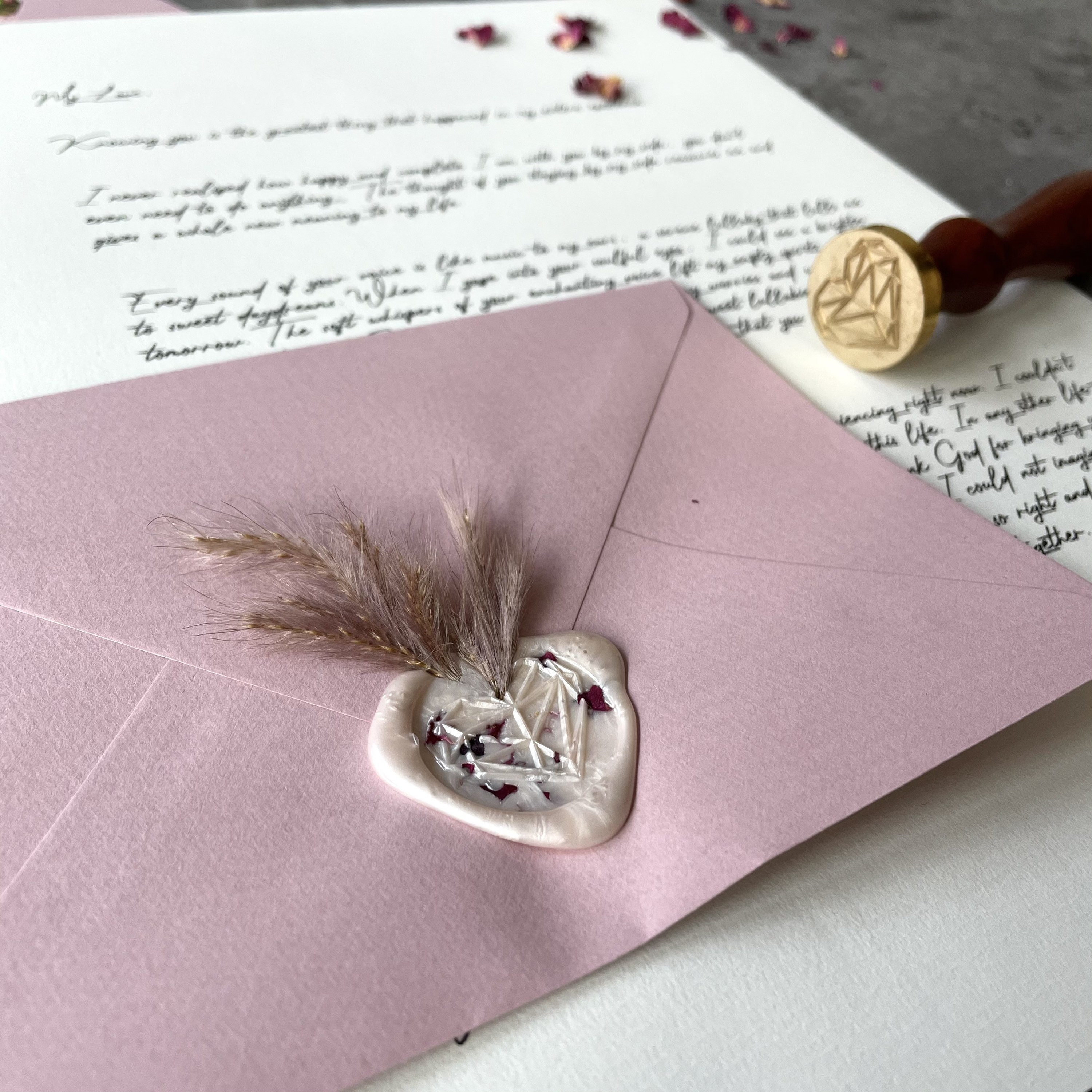 Premium Love Letter Personalised Gift Present Wax Sealed | Etsy UK