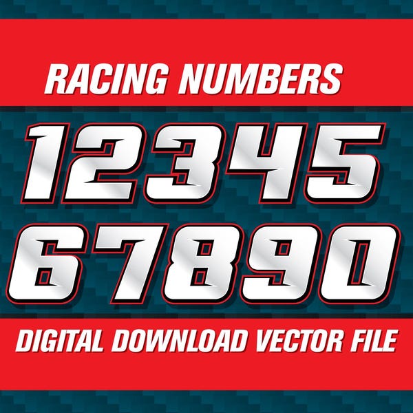 Nascar Number Png - Etsy