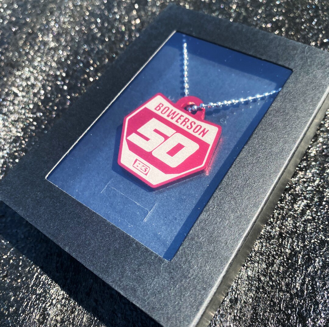 Metal Dirt Bike Custom Necklace Keychain ATV Motocross Racing ...