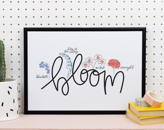 Custom Word Print - Etsy UK