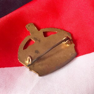 Vintage 1930s Enamel Royal Crown Pin Brooch, Lapel Badge. Choice of 2 ...