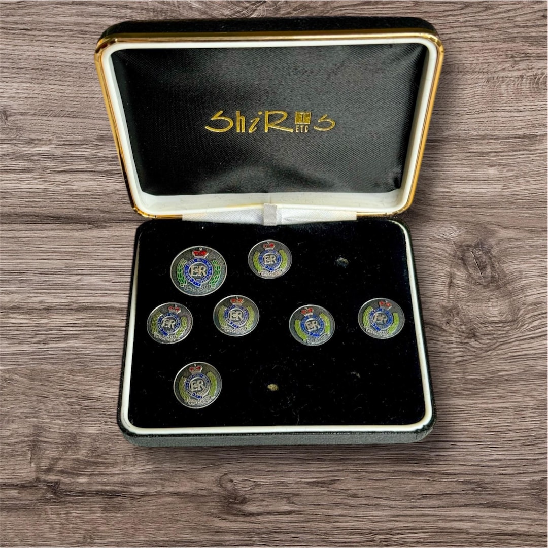 Vintage British Royal Engineers Dress Blazer Uniform Buttons- London ...
