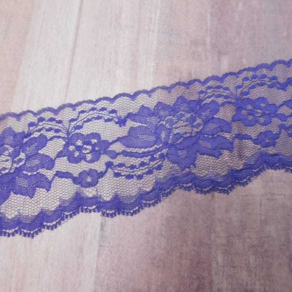 Purple Lace Fabric - Etsy