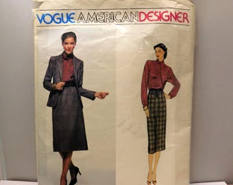Simplicity 2072 Sewing Pattern Vintage Blouse Skirt Shorts Jacket ...
