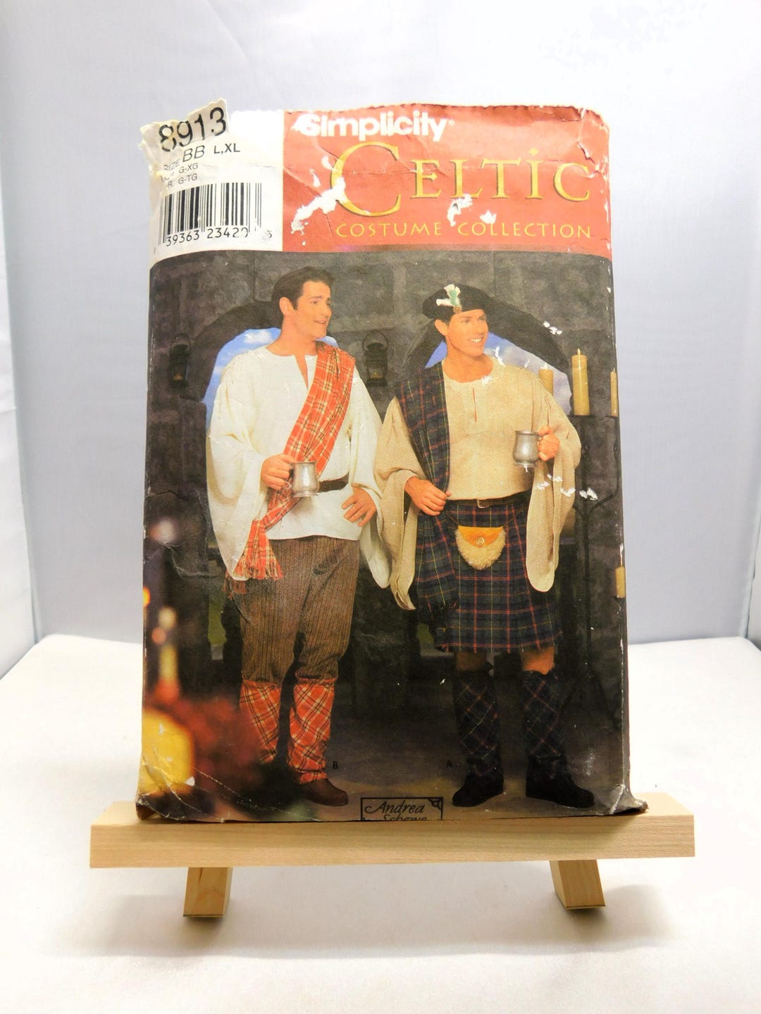 S8913 Men's Renaissance Costume Medieval Celtic Cosplay Costume Size BB ...