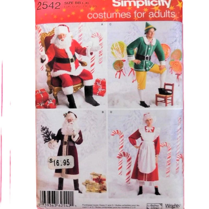 Santa Suit Pattern - Etsy