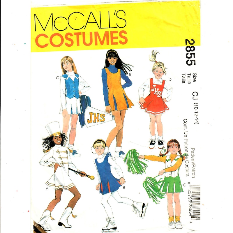 Majorette Costume Pattern - Etsy