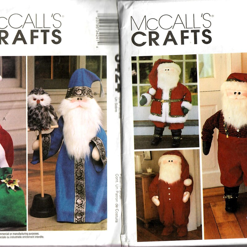 Santa Body Pattern - Etsy