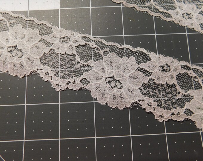 White 2 Inch Polyester Lace Trim Piece Bulk Sewing Doll Clothes Vintage ...