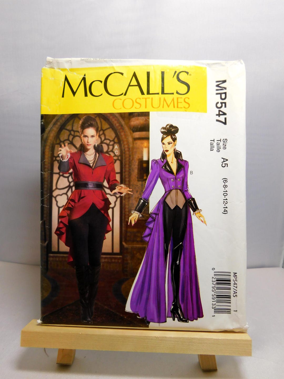 Mccall's MP547 M7641 Cosplay Costume Pattern: Renaissance Fantasy Gown ...