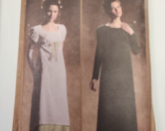 Uncut Simplicity Sewing Pattern 4055 Sewing Pattern Circa 1795-1825 ...