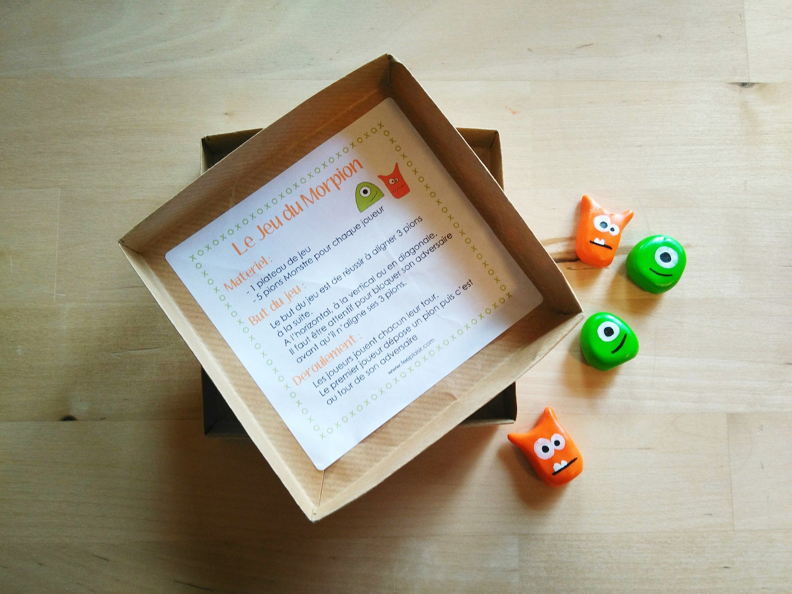 Jeu du Morpion. Jeu de société pour enfants. Jeu de voyage. | Etsy