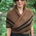 Outlander Claire's Herb Garden Shrug KNITTING PATTERN Beginner Knitting ...