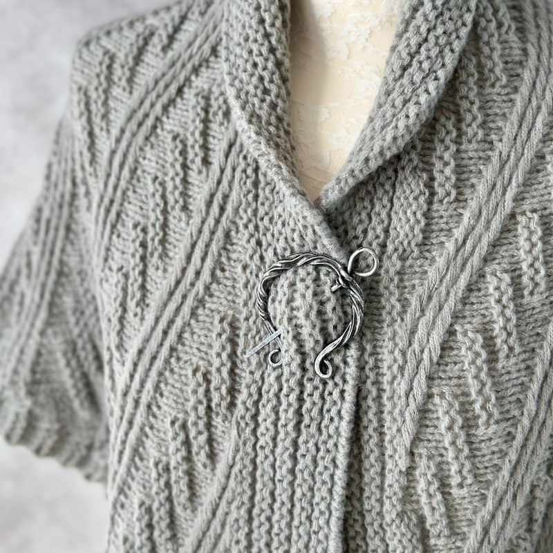 Large Celtic Brooch Pin - Etsy