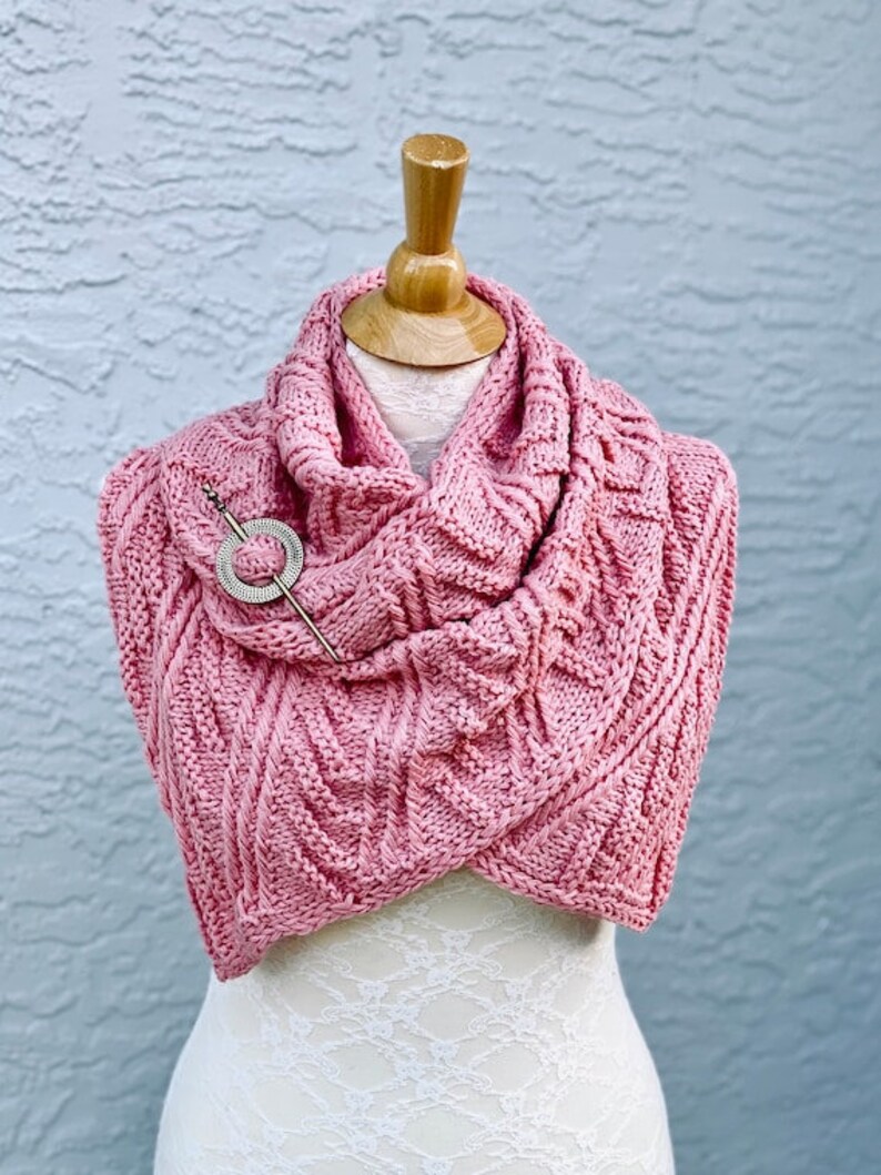 Outlander Scarf Mini Shawl Knitted Cowl Shoulder Wrap Neck - Etsy