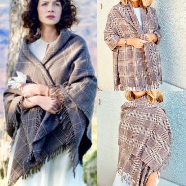 Claire Fraser Shawl - Etsy