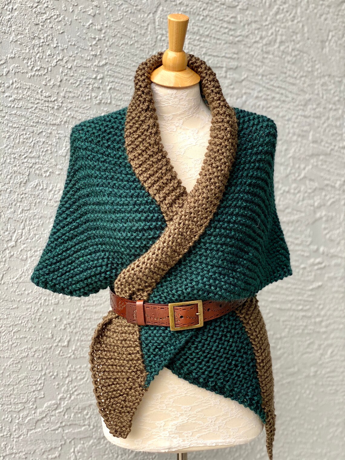 Outlander Claires Shawl Shoulder Sweater Wrap Hand Knitted | Etsy