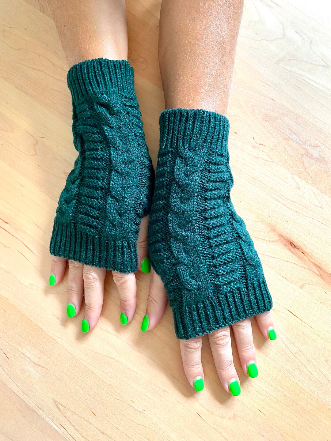 SHIP TODAY! Outlander Mitts, Arm Warmers, Knitted Wristers, Medieval ...