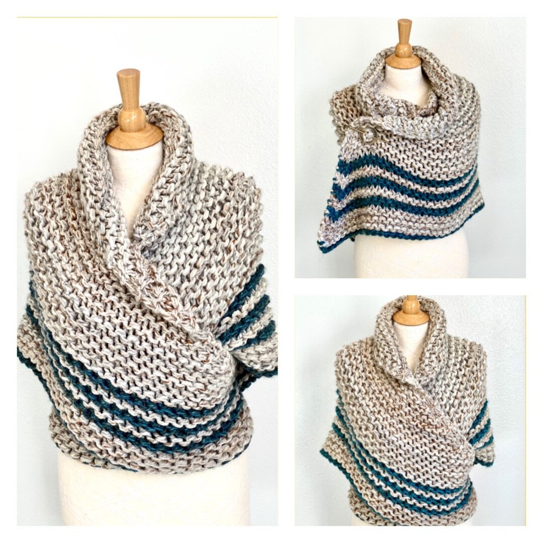 Outlander Inspired Shawl, Shoulder Wrap, Chunky Scarf, Neck Warmer ...