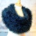 Outlander Fur Cowl, Shoulder Cape, Hand Knitted Claire's Oversized Faux ...