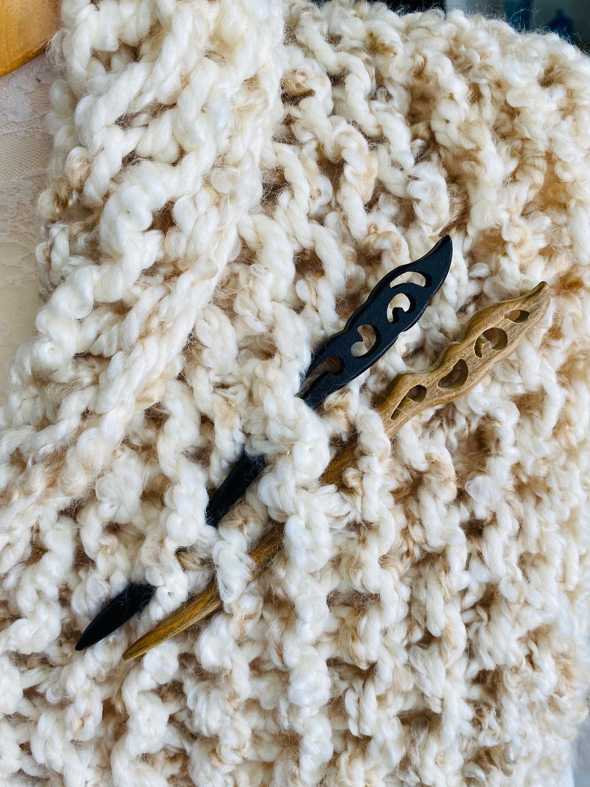 Shawl Stick Pin Wooden Carved Pin for Knitted Garments - Etsy UK