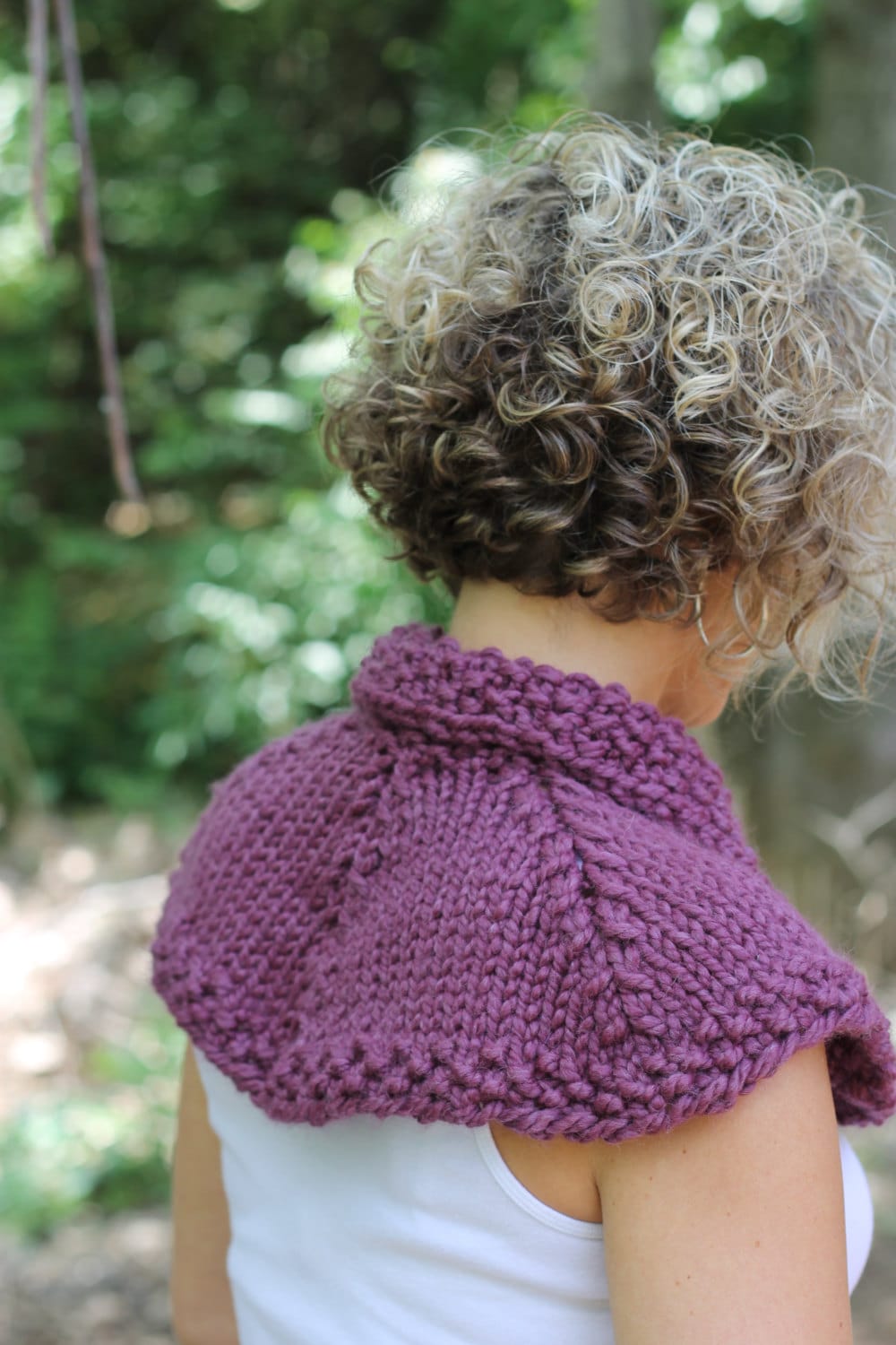 Outlander KNITTING PATTERN Shoulder Cape Claire's | Etsy